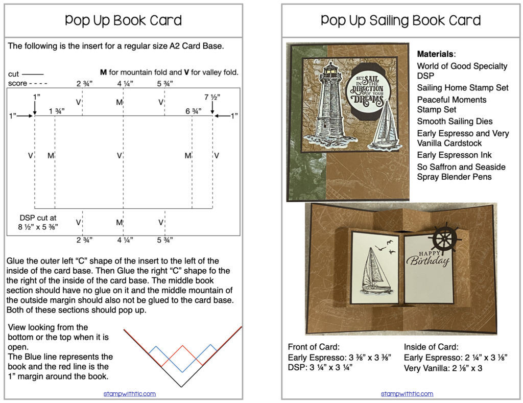 Book Pop Up Card