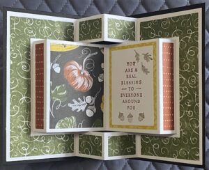 Fall Book Pop Up Card
