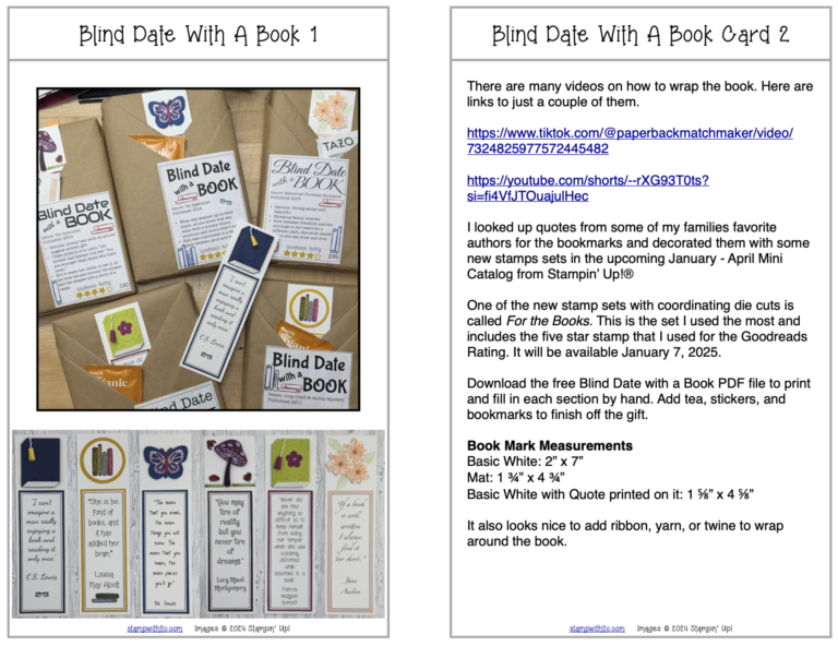Blind Date with A Book