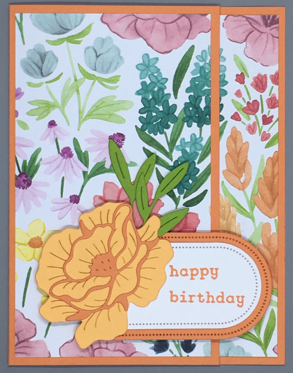 Timid Tiger Partial Front Card